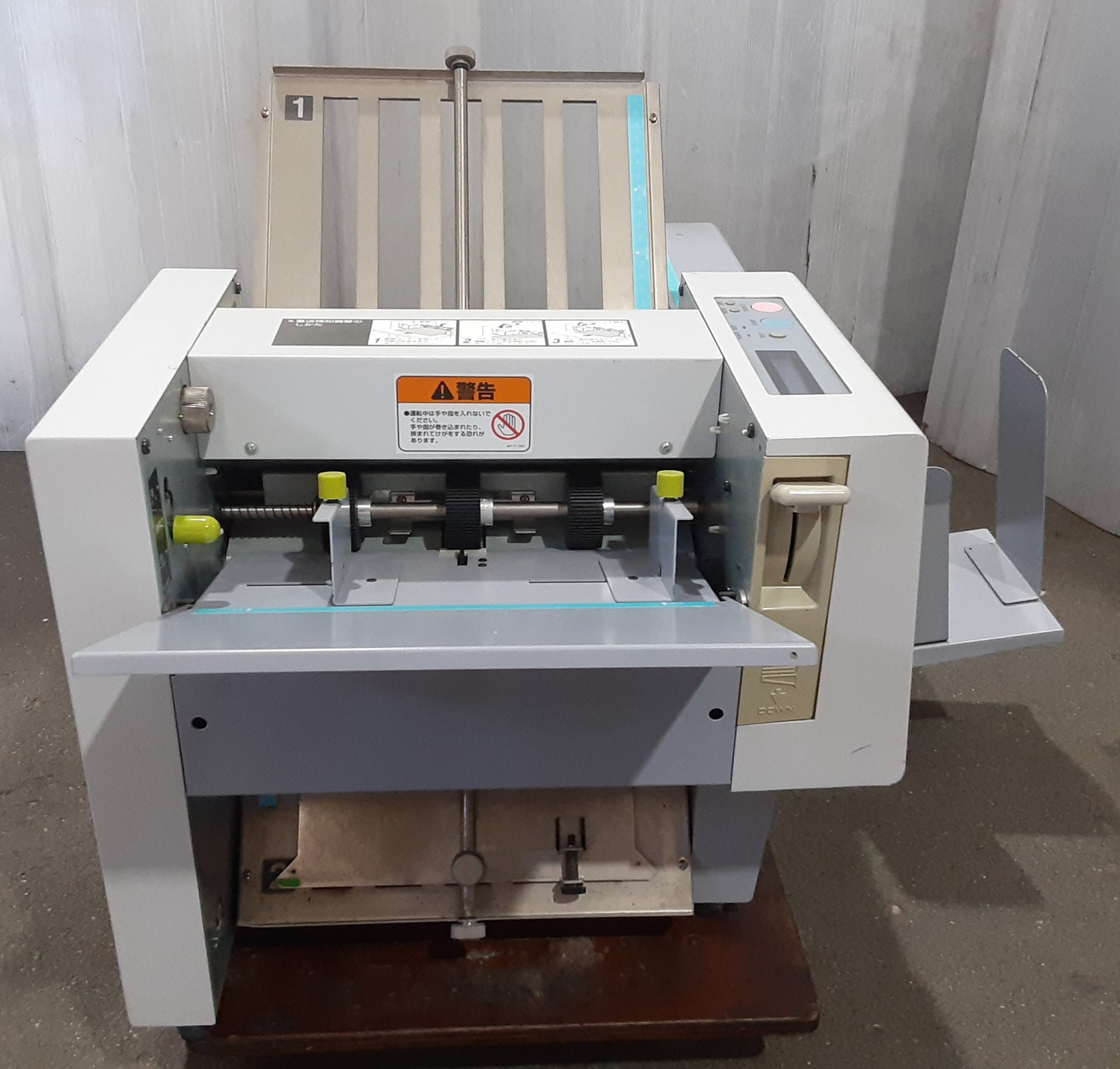 中古 デュプロ製 メールシーラー EX-2000 卓上型エクスプレスシーラー A4判カット紙専用 - 中古機械販売 カミカッコー