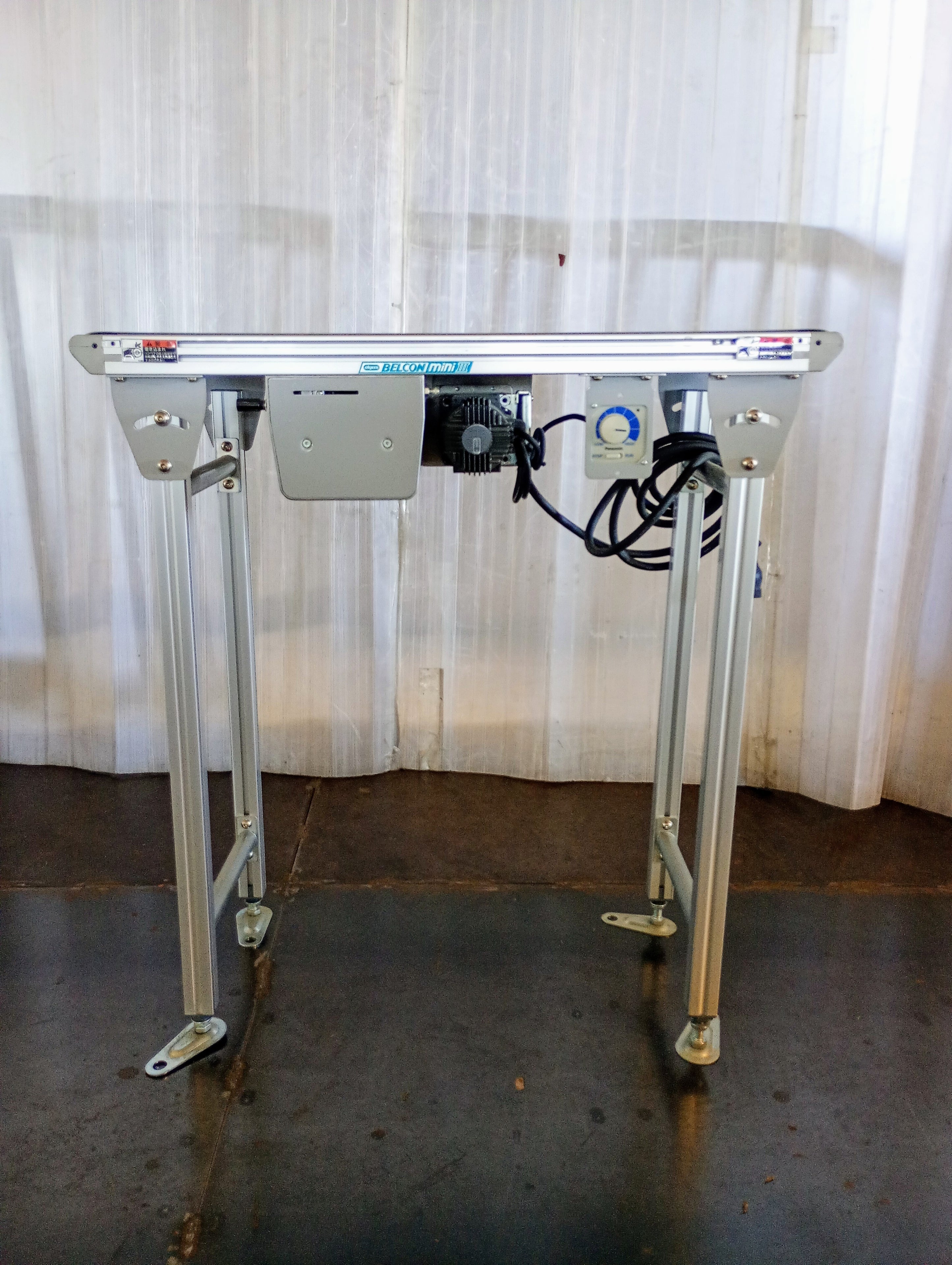 Used Okura Yusoki Belcon Mini III 30x80 DMG Belt Conveyor, Snake-less ...